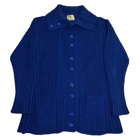 Montgomery Ward | Sweaters | Vintage 7s Montgomery Ward Womens Shawl ...